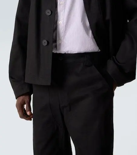 Studio Nicholson X Aaron Levine Denver Cotton Straight Pants