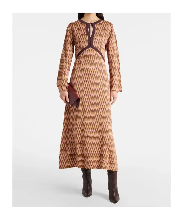 Rixo Long Sleeve Dress