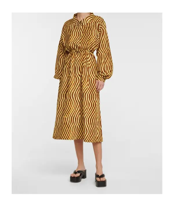 Dries Van Noten Long Sleeve Dress