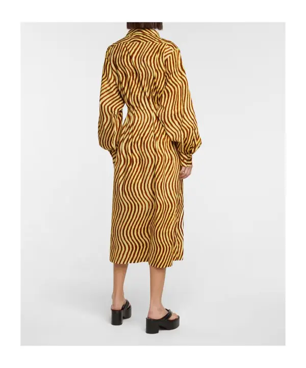 Dries Van Noten Long Sleeve Dress