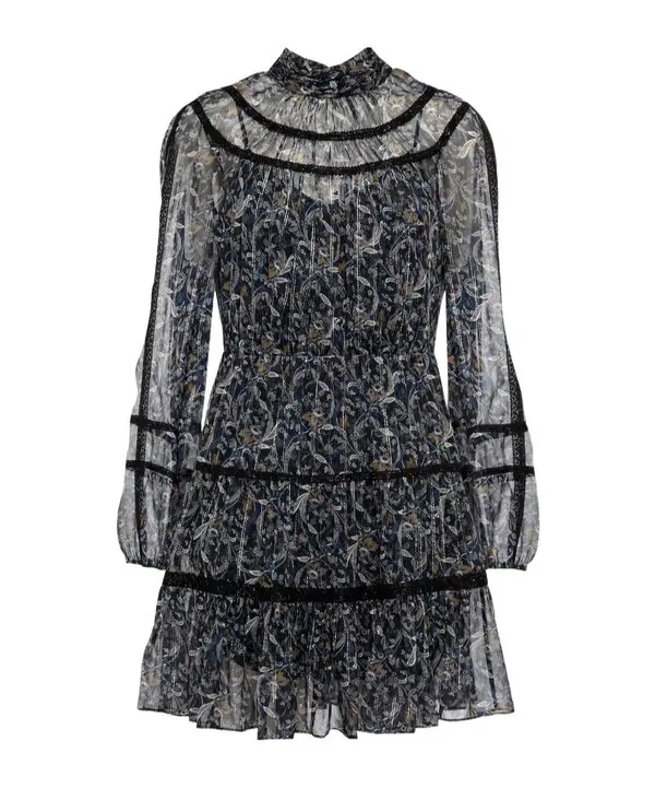 Veronica Beard Printed Mini Dress