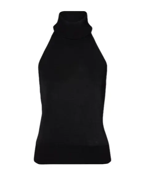 Givenchy Halterneck Open-back Jersey Top