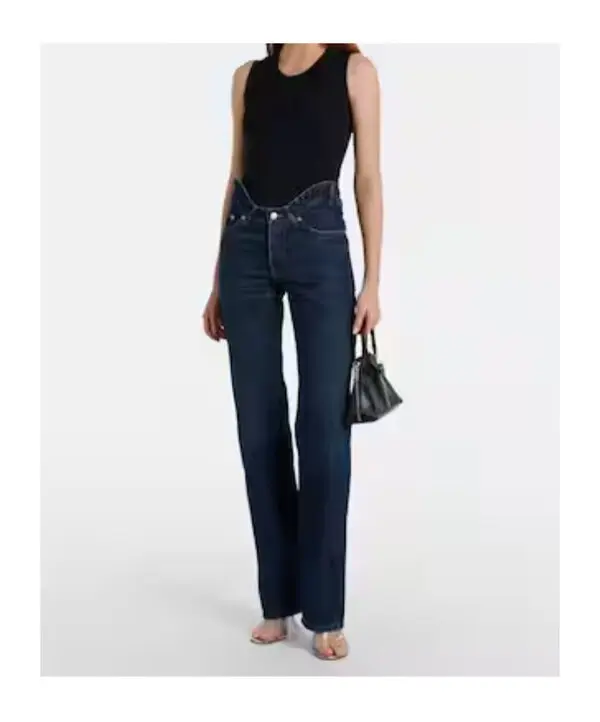 JEAN PAUL GAULTIER Curved Bootcut Jeans