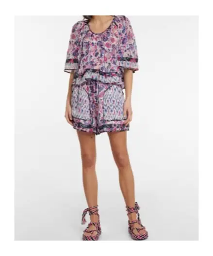 Isabel Marant Étoile Floral Georgette Blouse