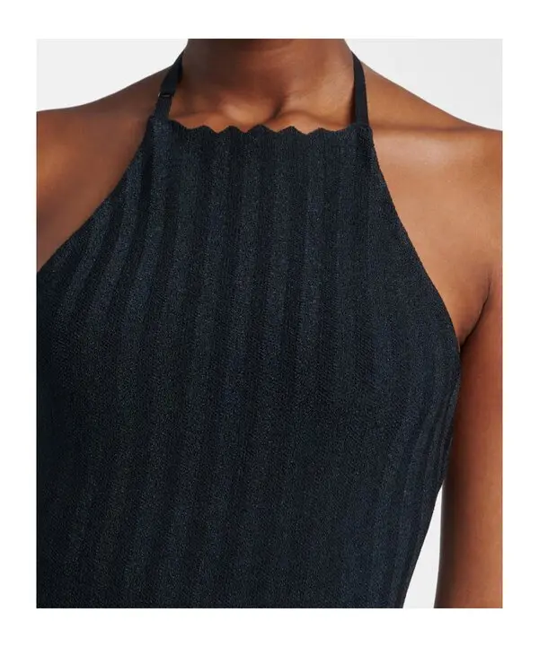 Jacquemus Tablier Knitted Midi Dress