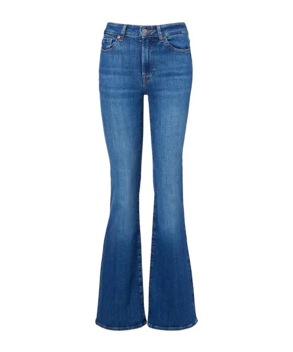 7 For All Mankind Leggy Bootcut Straight Jeans