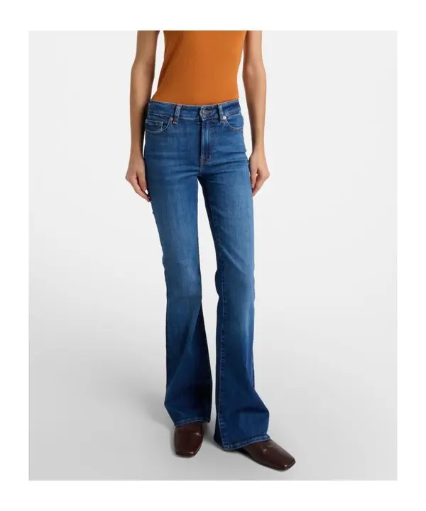 7 For All Mankind Leggy Bootcut Straight Jeans