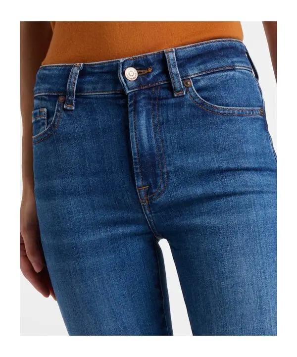 7 For All Mankind Leggy Bootcut Straight Jeans
