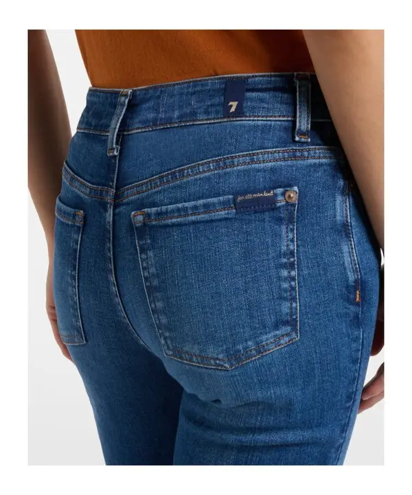 7 For All Mankind Leggy Bootcut Straight Jeans