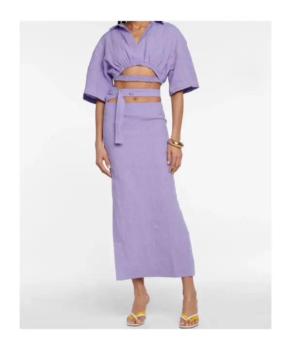 Christopher Esber Cutout Cropped Top