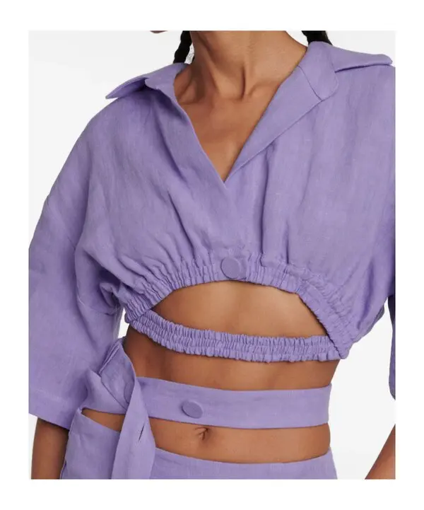 Christopher Esber Cutout Cropped Top