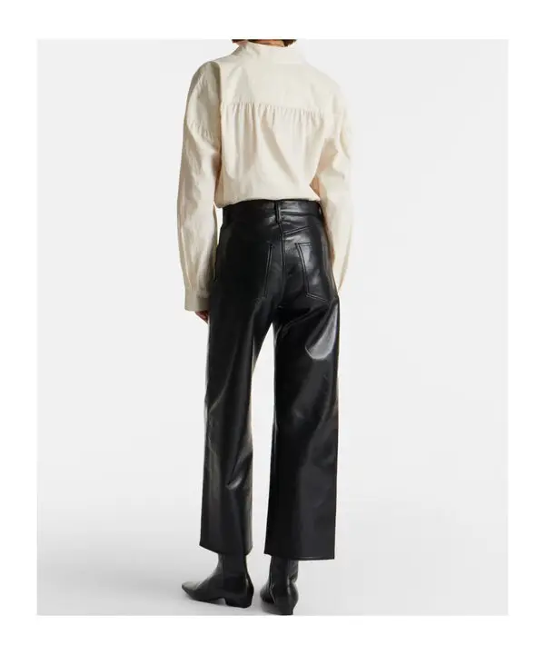 AGOLDE Ren High-rise Wide-leg Casual Pants