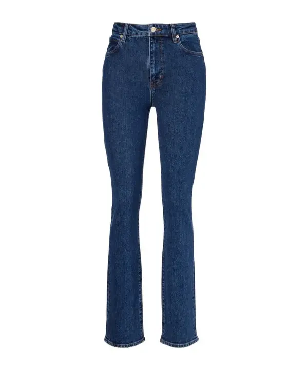 FRAME High-rise Slim Jeans