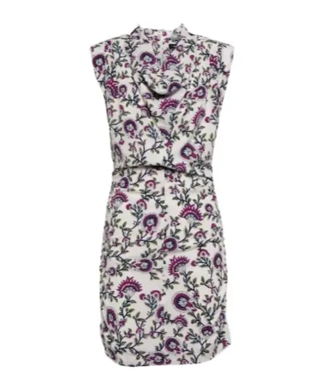 Isabel Marant Étoile Bemaya Floral Silk-blend Minidress