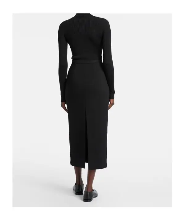 Givenchy Wool-blend Midi Skirt