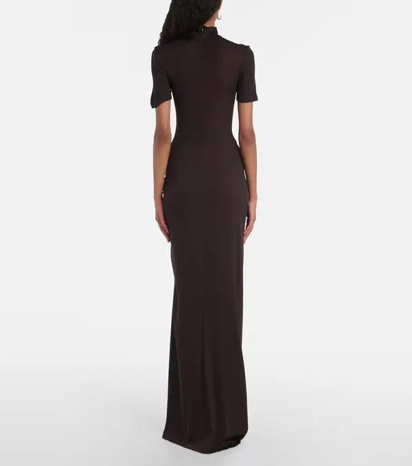 Christopher Esber Sculptural Knit Maxi Dress
