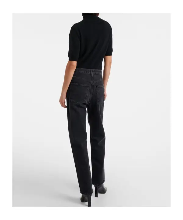 AGOLDE Mid-rise Straight-leg Denim Trousers