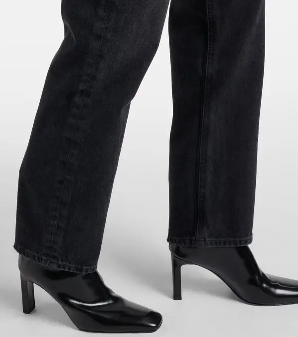 AGOLDE Mid-rise Straight-leg Denim Trousers