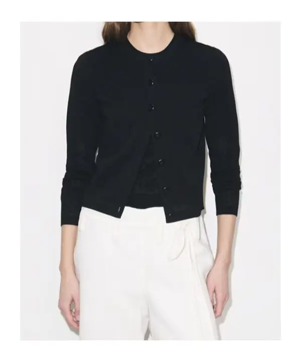 Tory Burch Pointelle Viscose Cardigan
