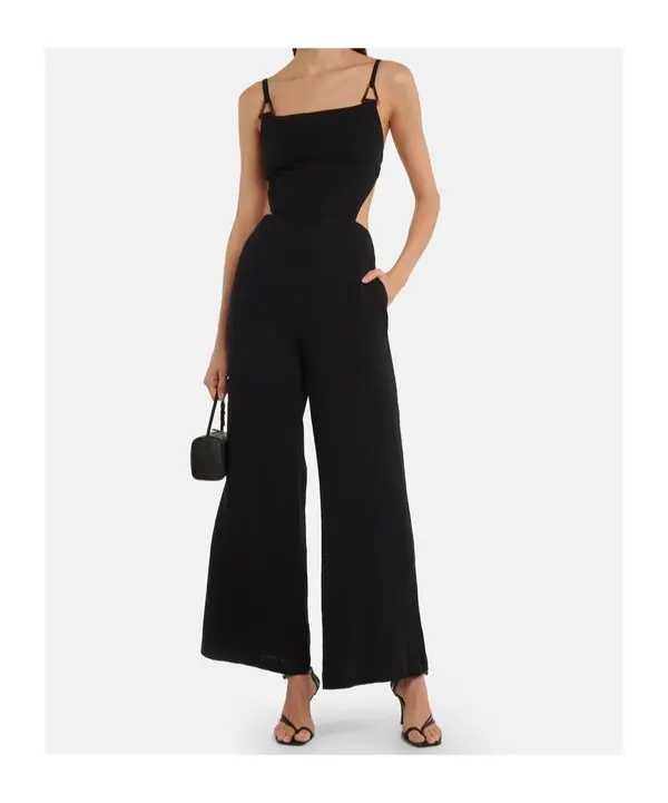 Simkhai Spaghetti Strap Backless Jumpsuit