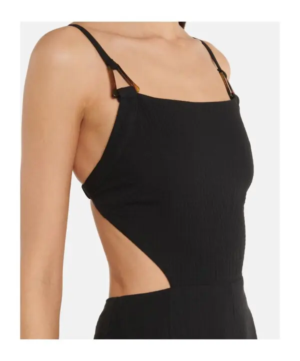 Simkhai Spaghetti Strap Backless Jumpsuit