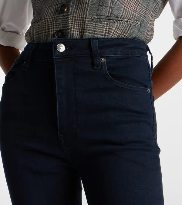 FRAME High-waisted Flared Jeans