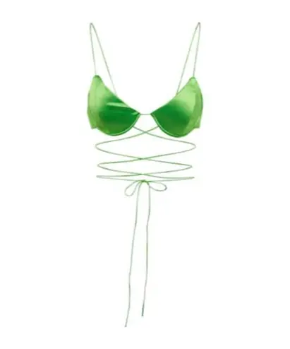 Alex Perry Comer Satin Wire-free Bra