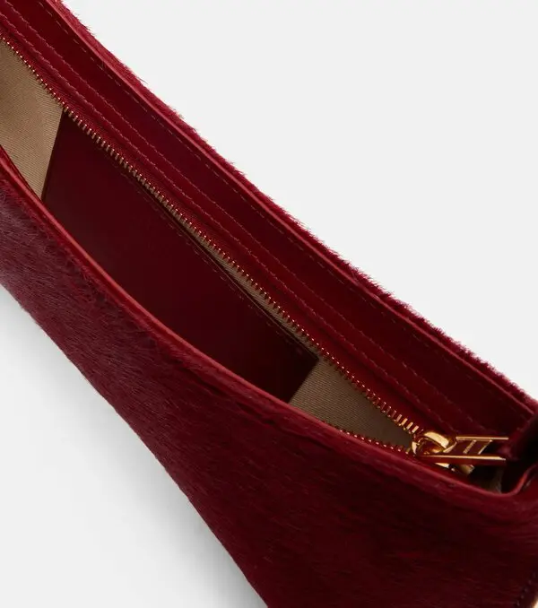 Jacquemus Bisou Calf Hair Shoulder Bag