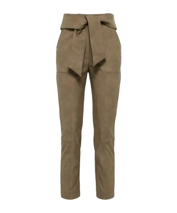 Simkhai Lace-up High-waisted Casual Pants