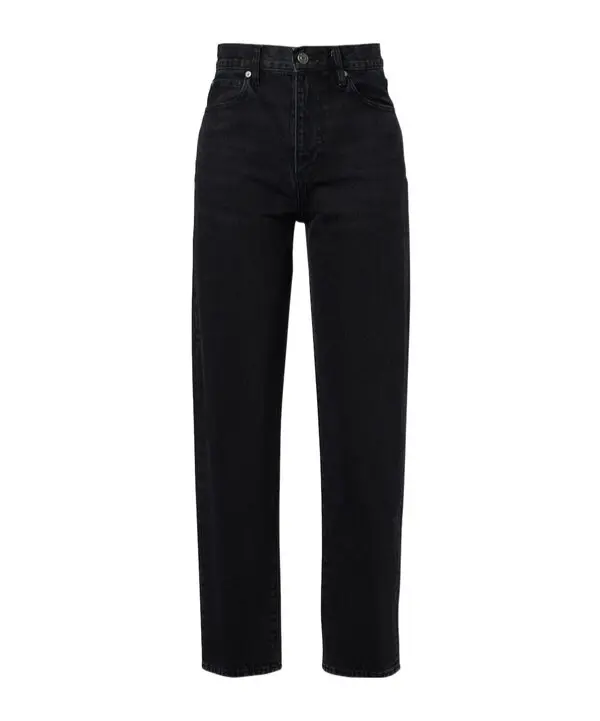 FRAME Mid-rise Straight Jeans