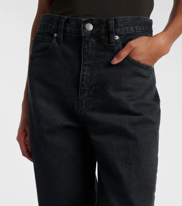 FRAME Mid-rise Straight Jeans