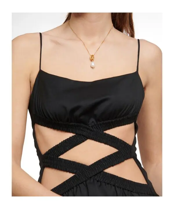 Christopher Esber Hollow-out Slip Dress
