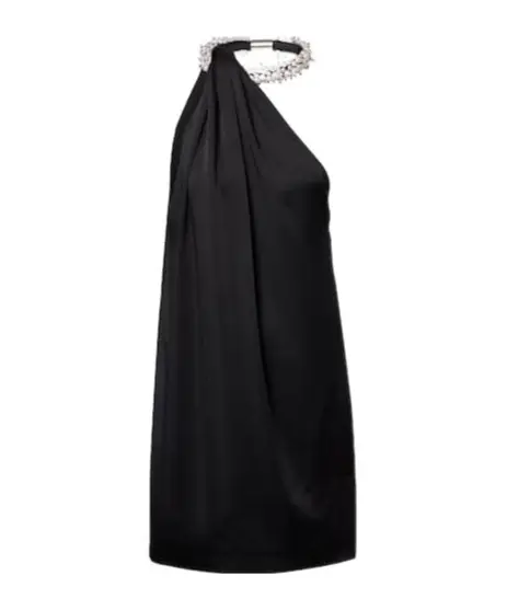 Stella McCartney Embellished Satin Minidress