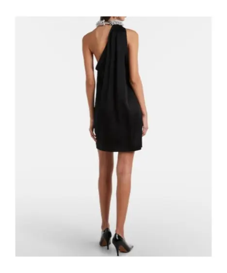 Stella McCartney Embellished Satin Minidress