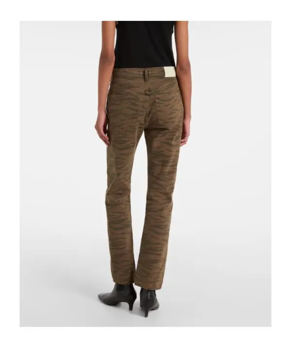 Citizens Of Humanity Blaine Zebra-print Flared Jeans