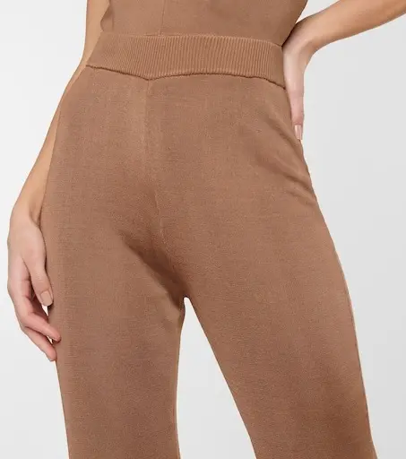 Staud Moonstone High-rise Flared Pants