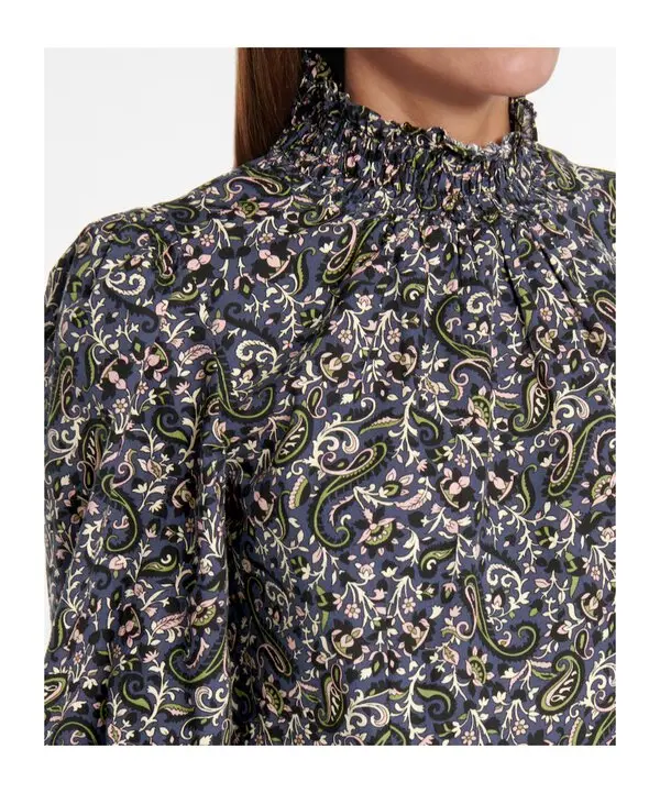 Veronica Beard Paisley Pattern Hoodie