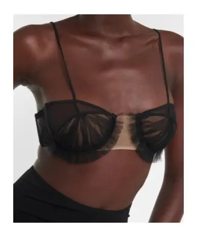 NENSI DOJAKA Blooming Flower Tulle Lingerie