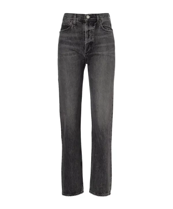 AGOLDE High-waisted Straight-leg Jeans