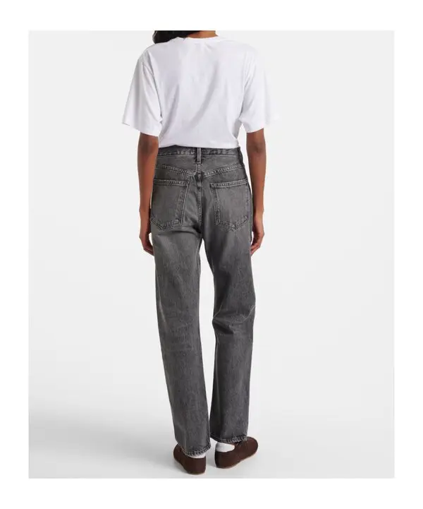 AGOLDE High-waisted Straight-leg Jeans