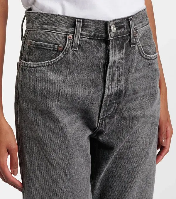 AGOLDE High-waisted Straight-leg Jeans