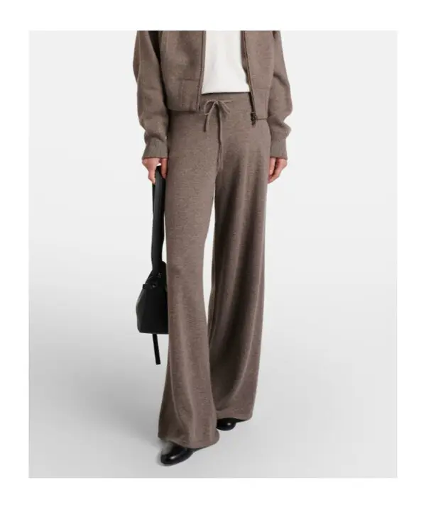 LISA YANG Sofi Cashmere Wide-leg Pants