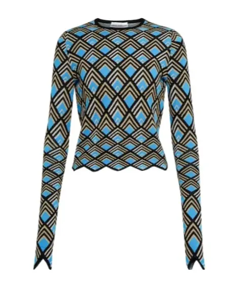 Rabanne Crew Neck Knit Sweater
