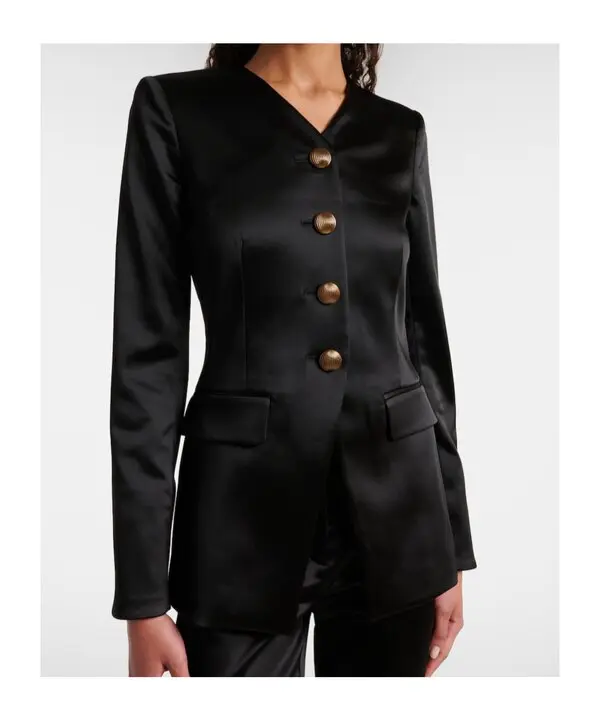 Veronica Beard Cynthia Satin Blazer