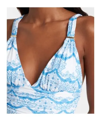 Melissa Odabash Panera Printed Swimsuit