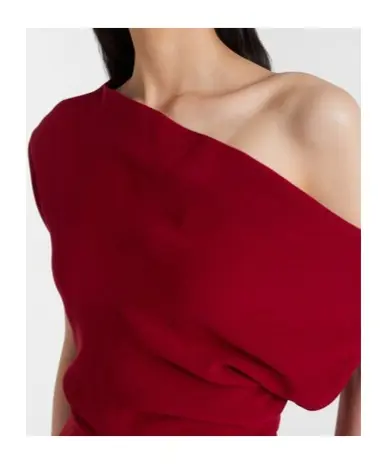 Proenza Schouler Rosina One-shoulder Gown - Red