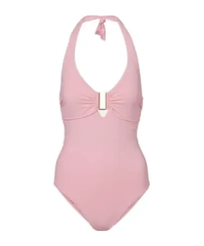 Melissa Odabash Tampa Halterneck Swimsuit - Pink