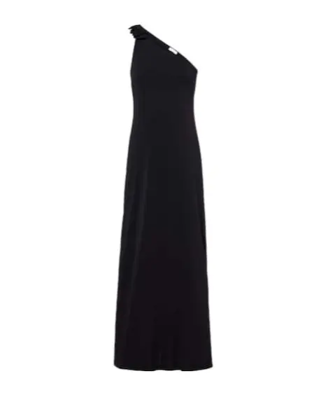 ERES Miss Bow-detail One-shoulder Maxi Dress