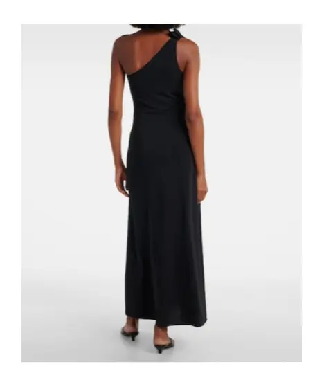 ERES Miss Bow-detail One-shoulder Maxi Dress