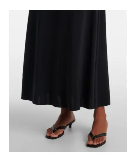 ERES Miss Bow-detail One-shoulder Maxi Dress